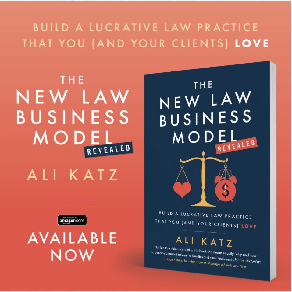 The New Law Business Model (with Ali Katz)